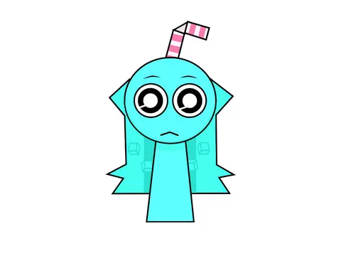 Sprunki OC Aqua Vector - Create Water-Themed Sprunki Characters