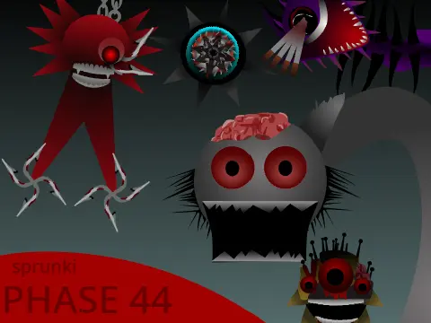 Sprunki Phase 44 | Play Free Online Game | New Characters & Music