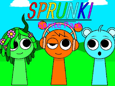 Sprunki Sprite Pack | Create Custom Sprunki Characters & Mods